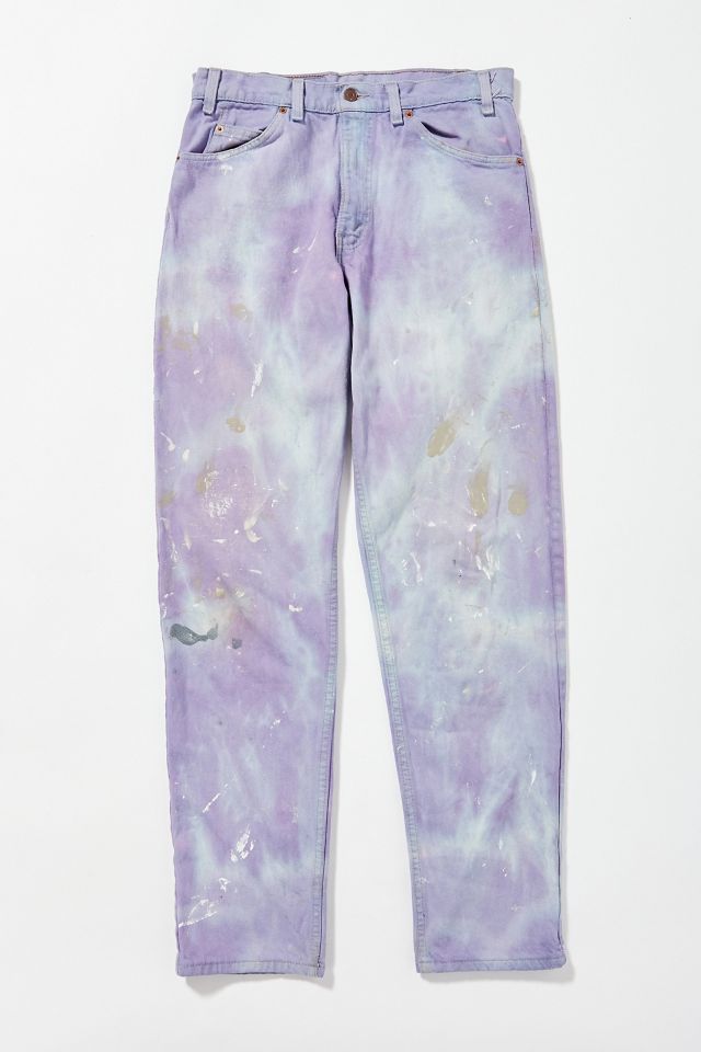 Vintage Levi’s Purple Tie-Dye Jean | Urban Outfitters