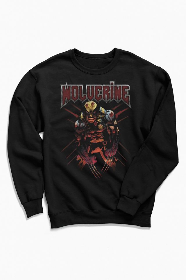 X-Men Wolverine Crew Neck Sweatshirt | Urban Outfitters
