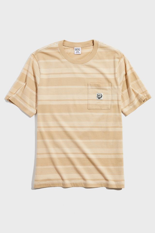 BDG Contrast Stitch Stripe Tee | Urban Outfitters