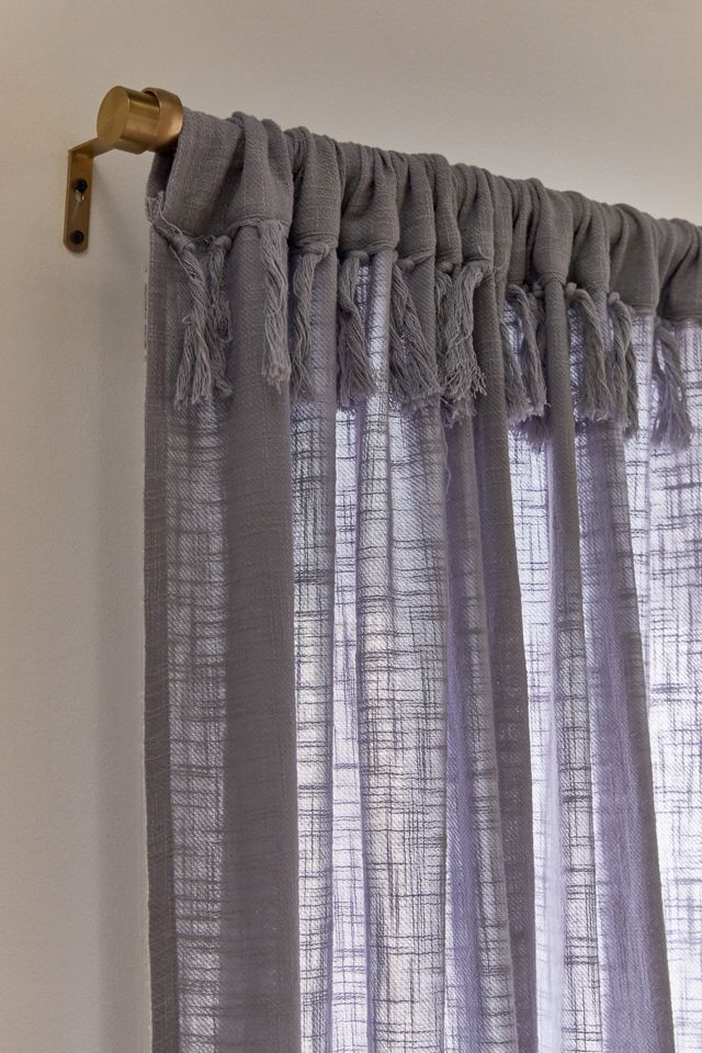 Tilly Cotton Fringe Window Panel | Urban Outfitters