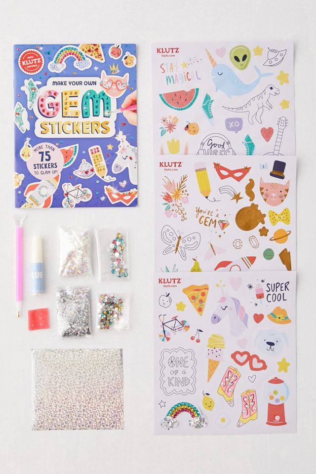 Make Your Own Gem Stickers Kit | Urban Outfitters