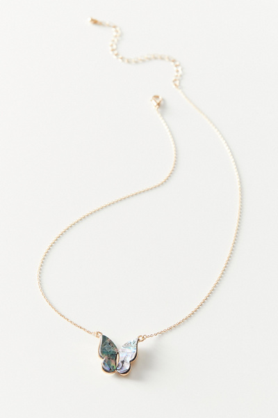 Olivia Butterfly Pendant Necklace | Urban Outfitters Canada
