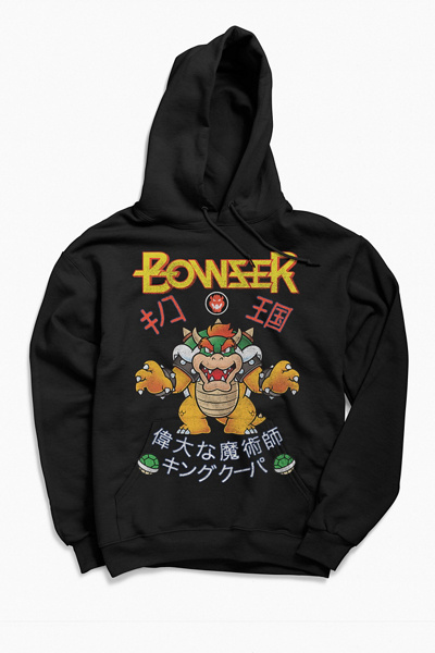 Super Mario Bowser Hoodie Sweatshirt | Urban Outfitters