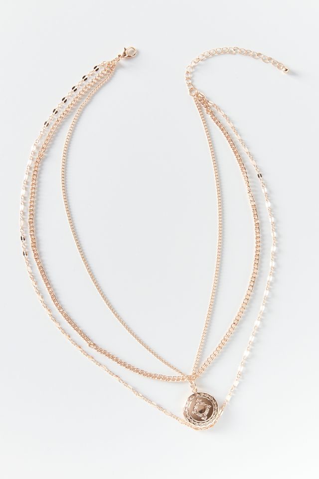 Mia Locket Layer Necklace | Urban Outfitters