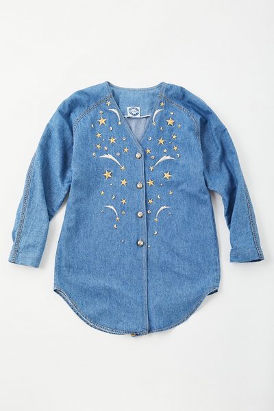 Vintage Shooting Star Denim Jacket | Urban Outfitters Canada