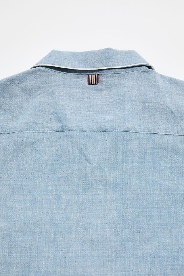 KARDO Kendrick Solid Camp Short Sleeve Button-Down Shirt | Urban ...