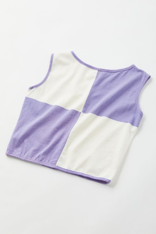 Vintage Checkerboard Tank Top | Urban Outfitters