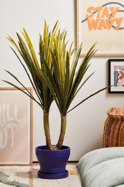 Potted Tropical Yucca Faux Plant | Urban Outfitters Canada