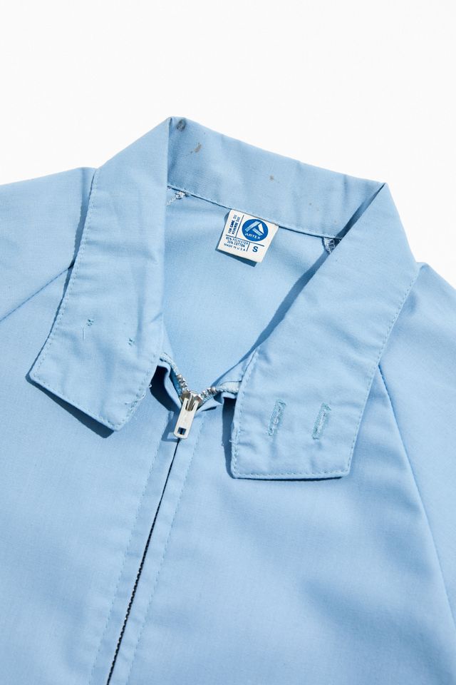 Vintage Lightweight Pale Blue Harrington Jacket | Urban Outfitters
