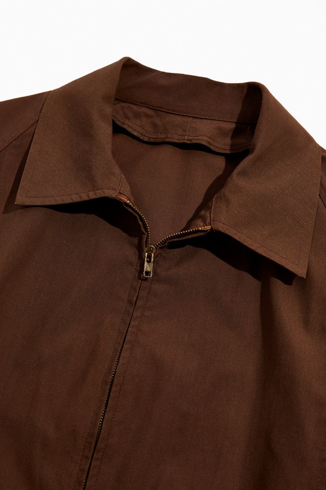 Vintage Lightweight Brown Harrington Jacket | Urban Outfitters Canada