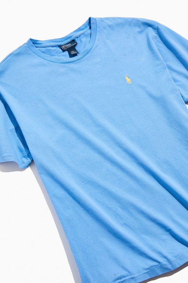 Vintage Polo Ralph Lauren Light Blue Tee | Urban Outfitters