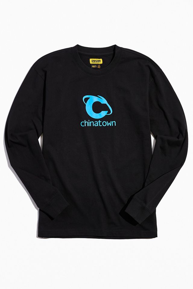 Chinatown Market X Smiley UO Exclusive Interweb Long Sleeve Tee | Urban ...