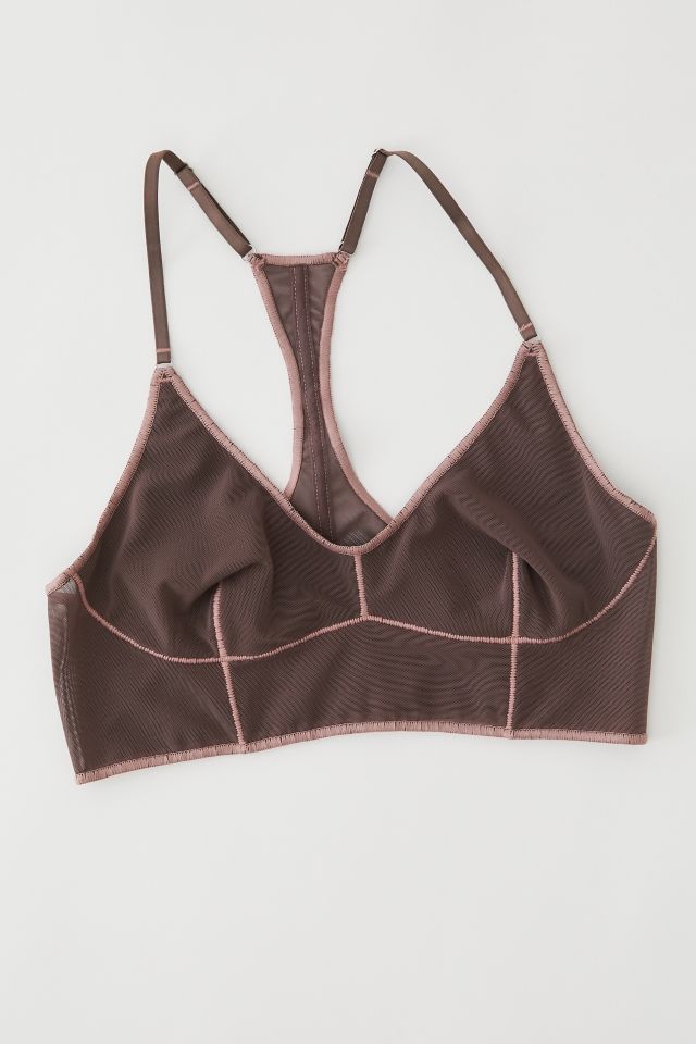 Out From Under Modern Love Mesh Long Line Bra | Urban Outfitters