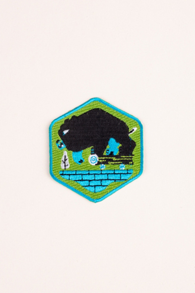 Mokuyobi Rad Bear Patch | Urban Outfitters