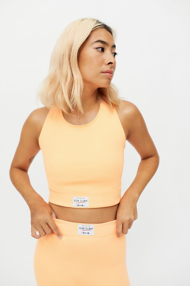 Adam Selman Sport Racerback Cropped Tank Top | Urban Outfitters