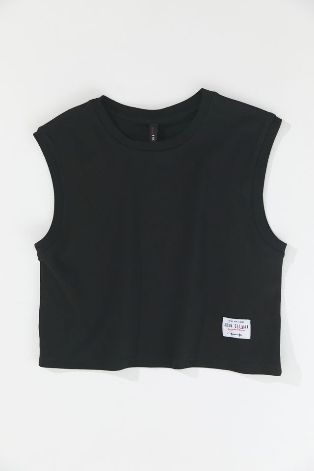 Adam Selman Sport Staple Cropped Muscle Tank | Urban Outfitters
