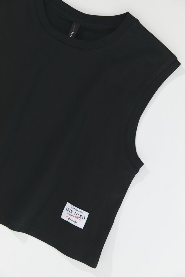 Adam Selman Sport Staple Cropped Muscle Tank | Urban Outfitters