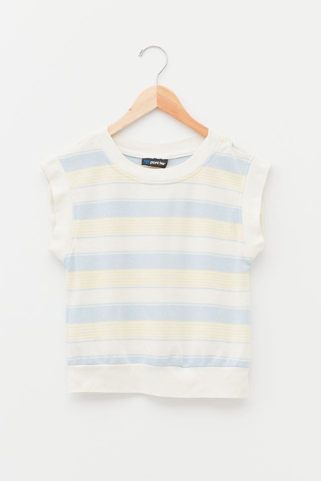 Vintage Pastel Stripe Tee | Urban Outfitters