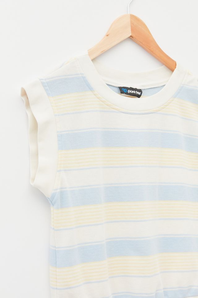 Vintage Pastel Stripe Tee | Urban Outfitters