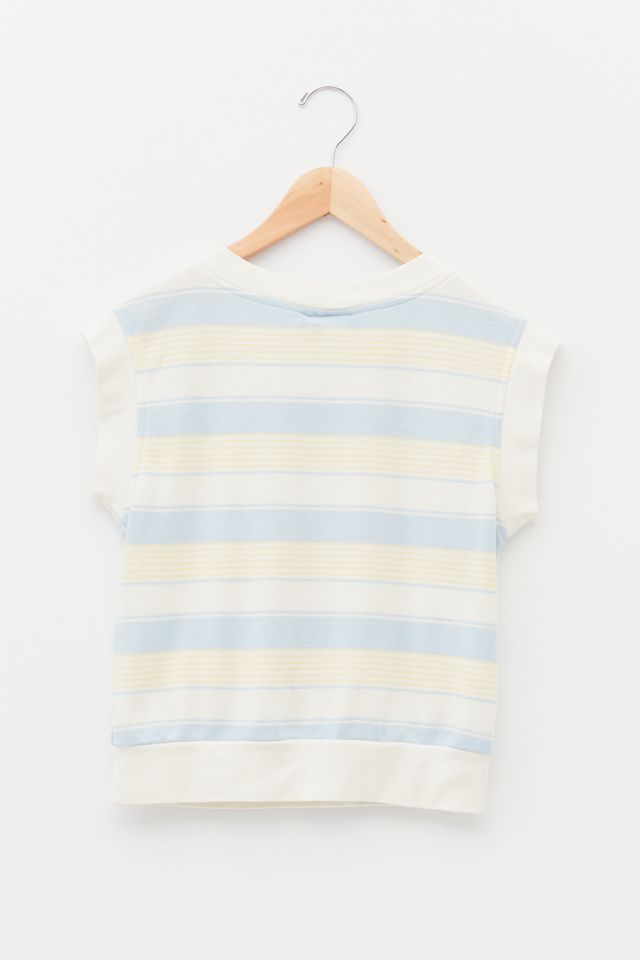Vintage Pastel Stripe Tee | Urban Outfitters