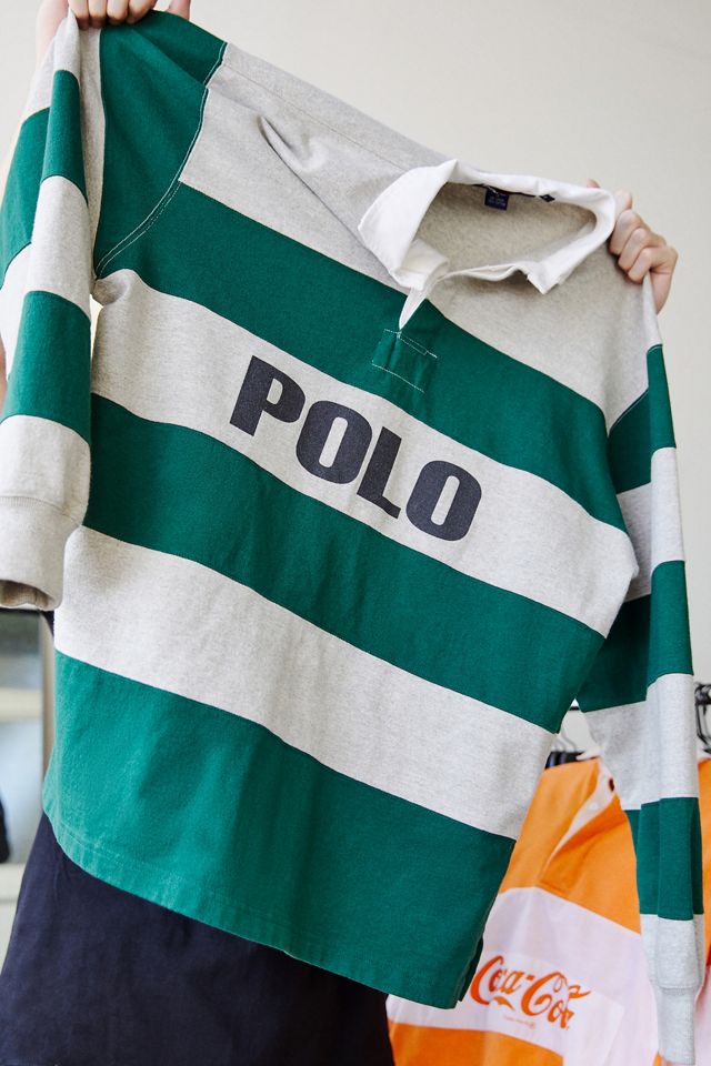 Tried And True Co. Vintage Polo Ralph Lauren Colorblock Rugby Shirt ...