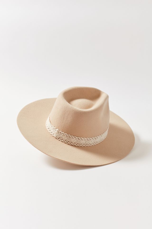 Ribbon Felt Panama Hat | Urban Outfitters