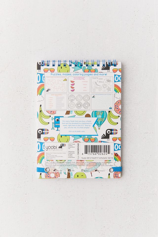 Yoobi Activity Book | Urban Outfitters