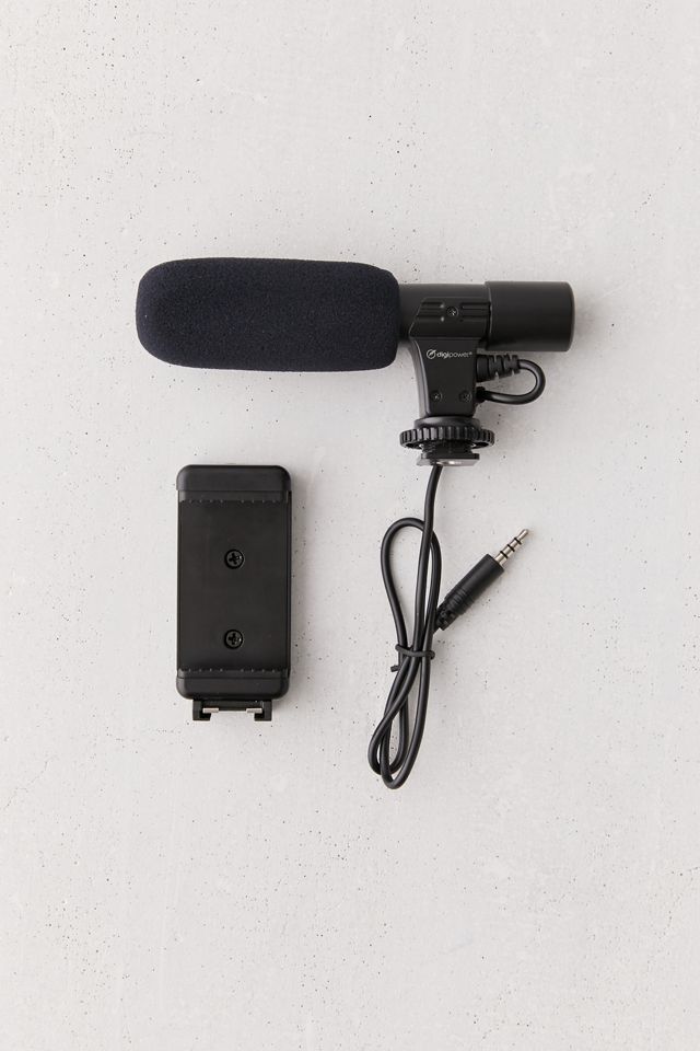 Digipower Vlogging Microphone And Universal Mount | Urban Outfitters