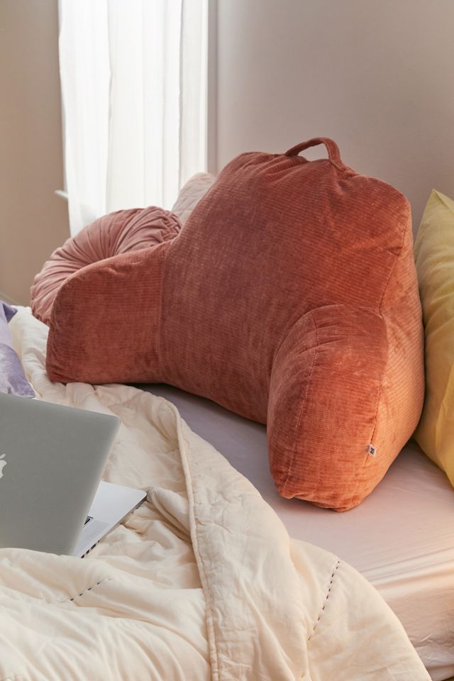 Ribbed Velour Boo Pillow | Urban Outfitters