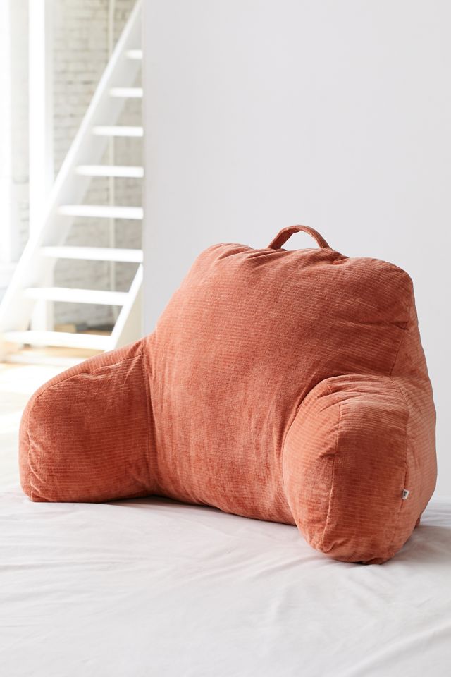 Ribbed Velour Boo Pillow | Urban Outfitters