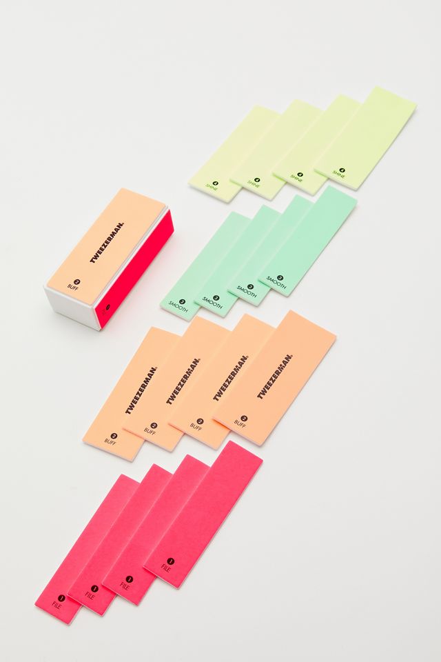 Tweezerman Neon Buff And Shine Block | Urban Outfitters