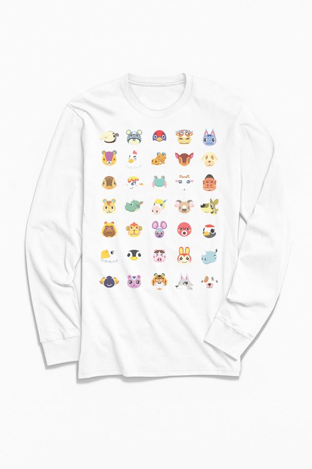 Animal Crossing Character Long Sleeve Tee | Urban Outfitters