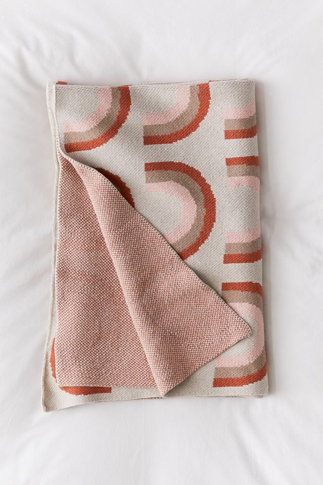 Happy Habitat By Karrie Dean Toto Pastel Knit Throw Blanket | Urban ...