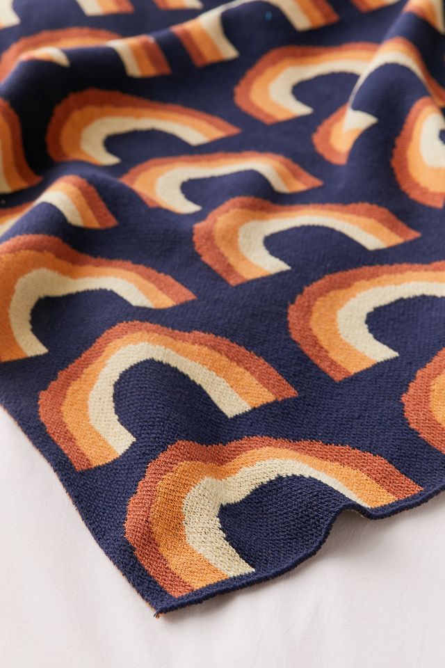 Happy Habitat By Karrie Dean Toto Knit Throw Blanket | Urban Outfitters