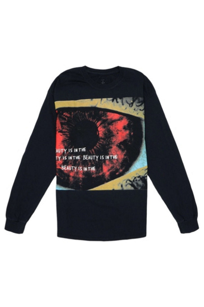 Travis Scott Eye L/S Tee Black | Urban Outfitters