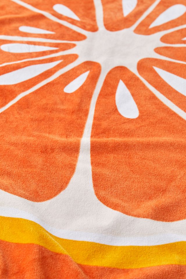 ban.do Giant Orange Beach Towel | Urban Outfitters Canada