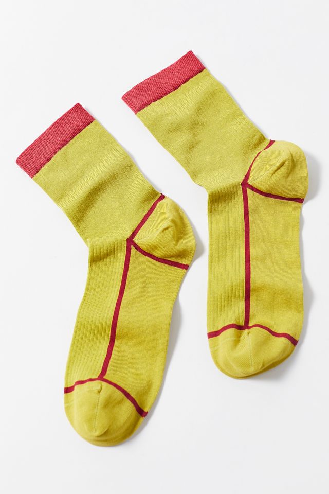 Hysteria By Happy Socks Lily Quarter Sock | Urban Outfitters