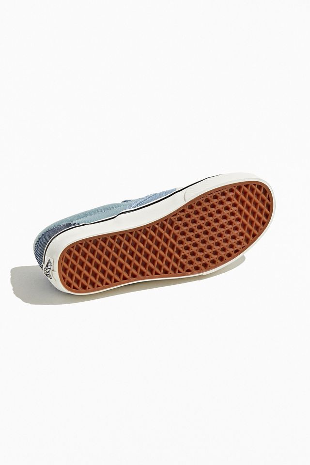 Vans Denim Patchwork Slip-On Sneaker | Urban Outfitters