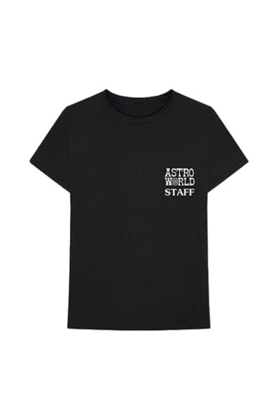 Travis Scott Astroworld Staff Tee Black | Urban Outfitters