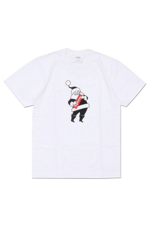 Supreme Santa Tee White | Urban Outfitters