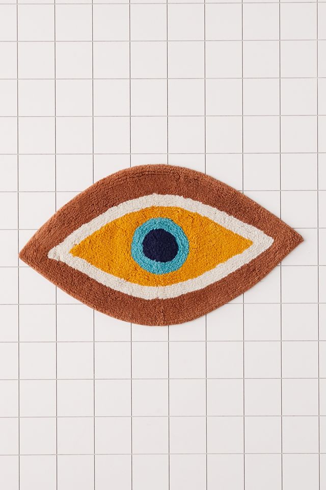 Eye Shaped Bath Mat | Urban Outfitters Canada
