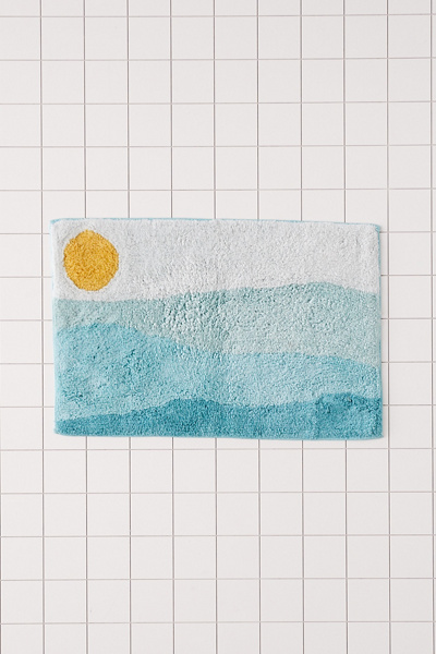 Dawn Landscape Bath Mat | Urban Outfitters