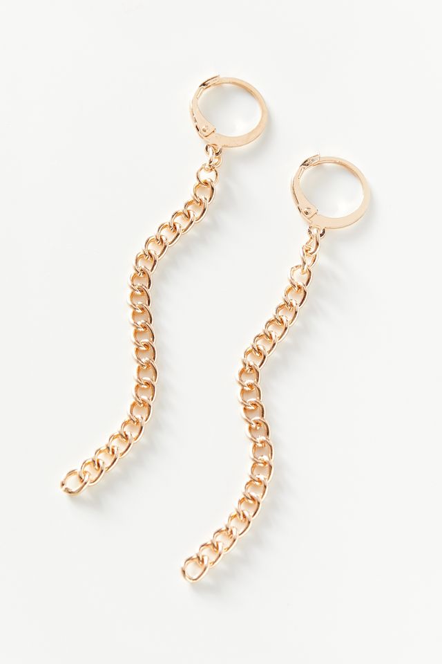Huggie Chain Drop Earring | Urban Outfitters Canada