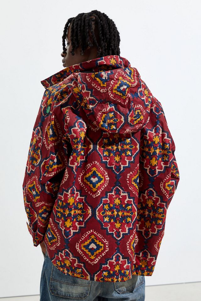 9M Batik Hooded Jacket | Urban Outfitters