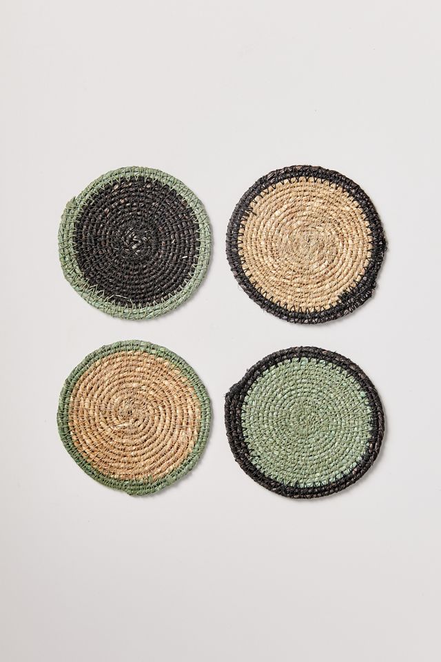 Seagrass Coaster Set | Urban Outfitters