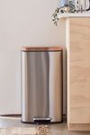 Rose Gold Stainless Steel Trash Can Set | Urban Outfitters