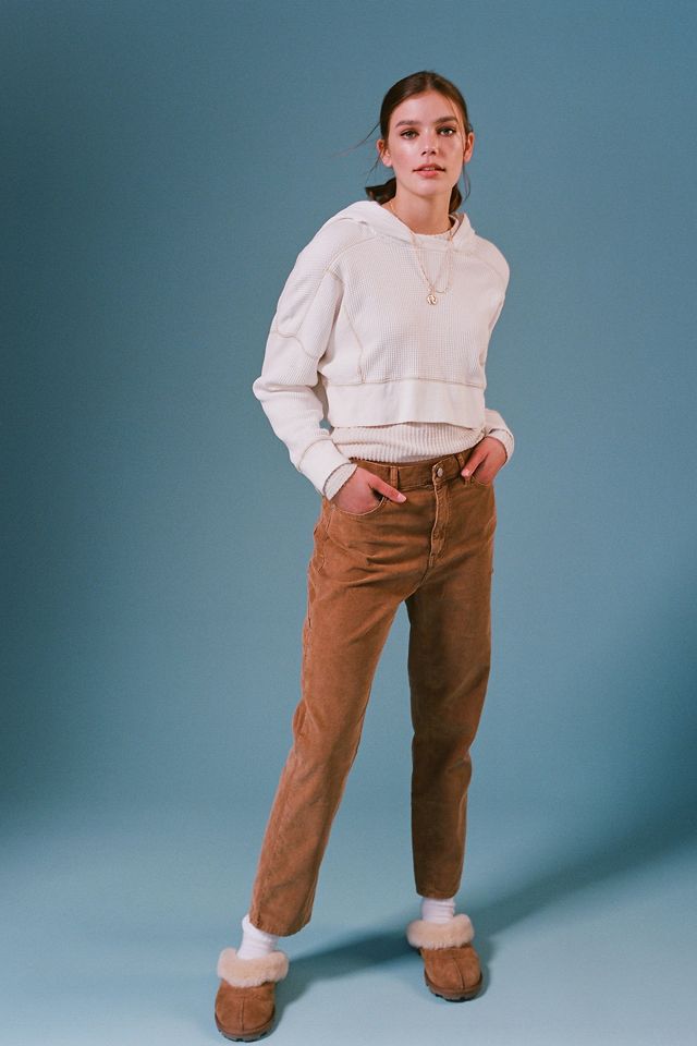 BDG Corduroy High-Waisted Slim Straight Pant | Urban Outfitters