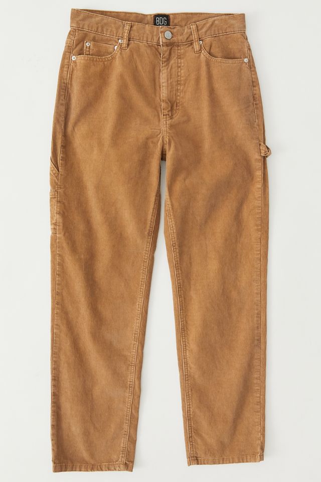 BDG Corduroy High-Waisted Slim Straight Pant | Urban Outfitters