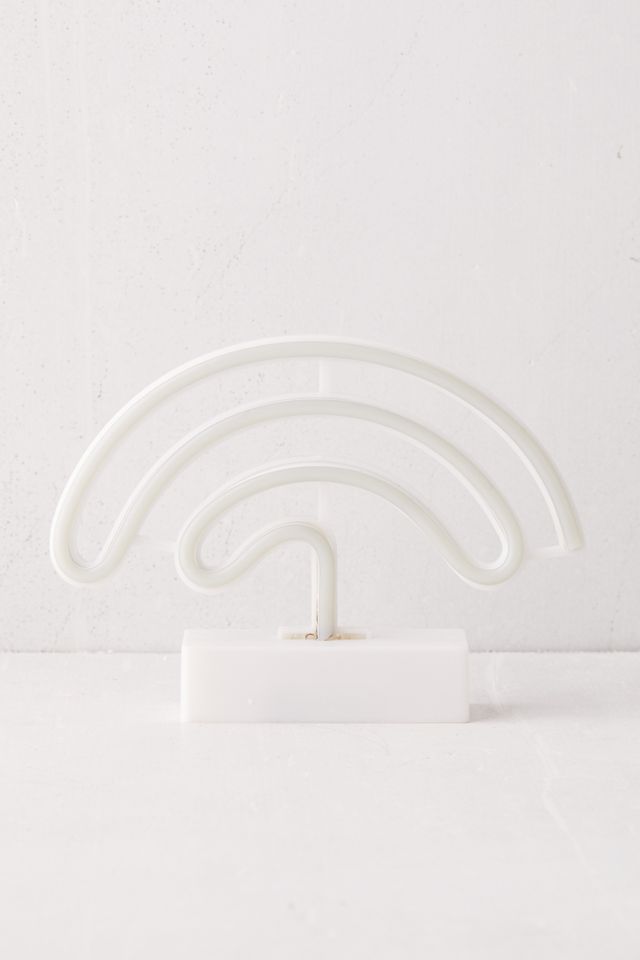 Brilliant Ideas Rainbow LED Neon Table Lamp | Urban Outfitters