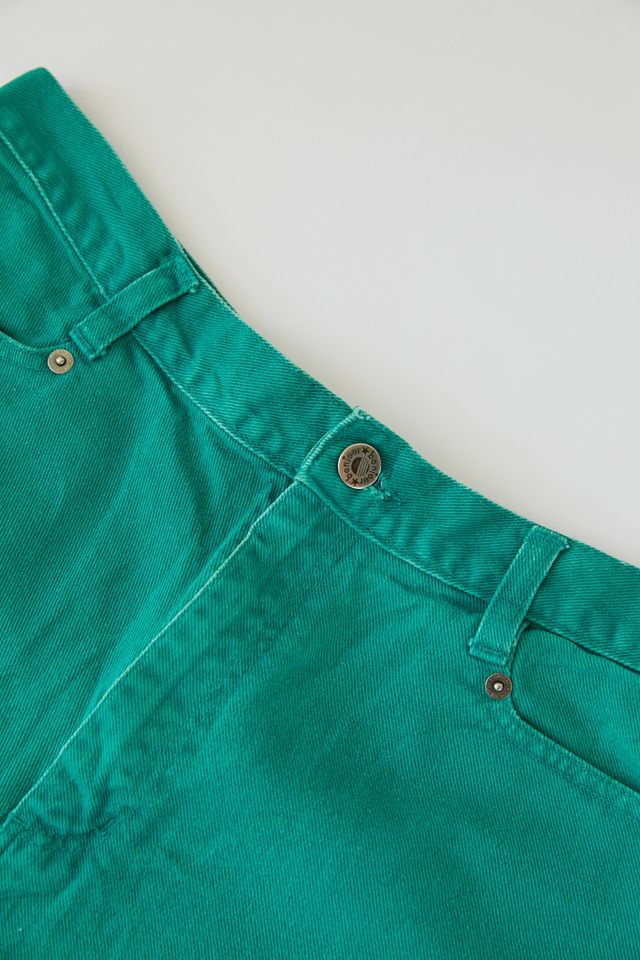 Vintage Frayed Green Denim Short | Urban Outfitters Canada